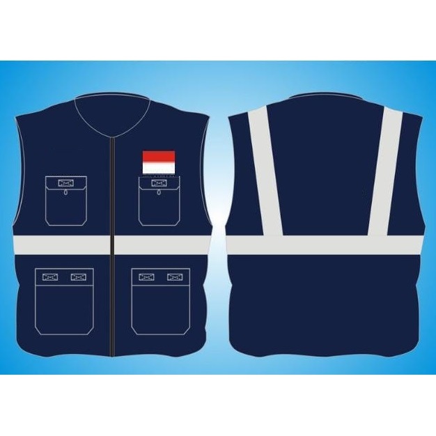 Jual Rompi lapangan Tactical / wartawan Pria M s/d 5XL / Rompi Petugas ...