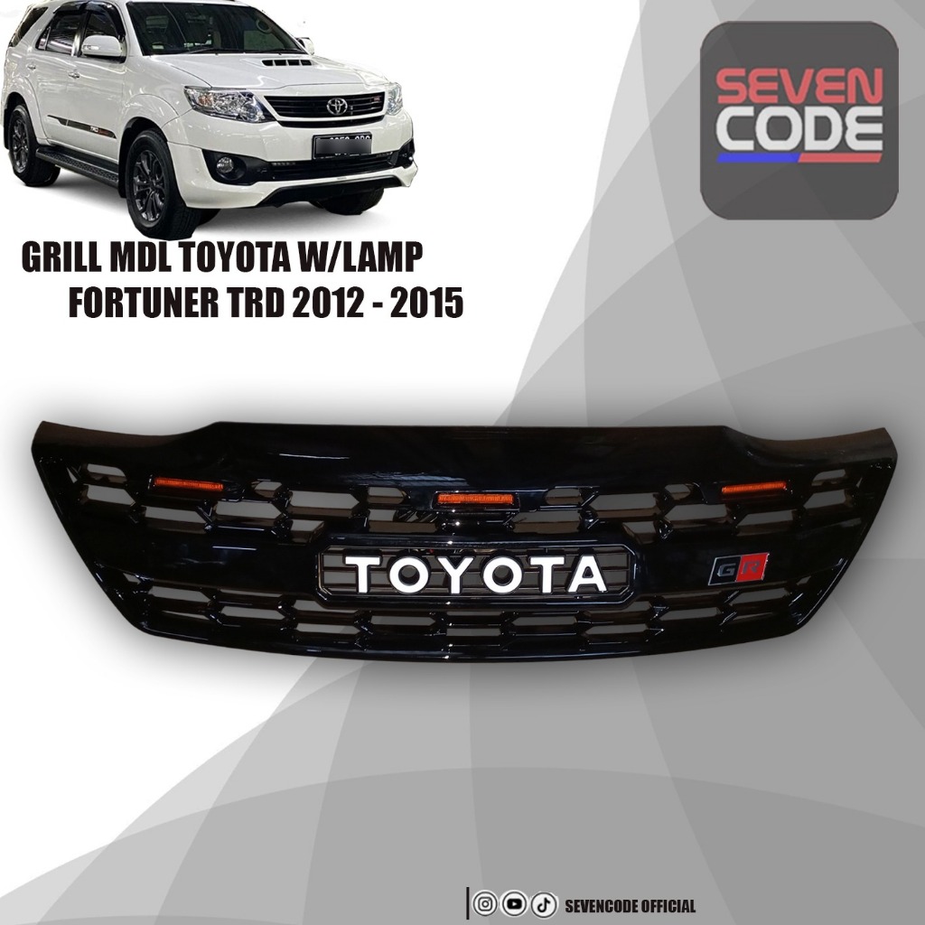 Jual GRILL FORTUNER GRAND VNT 2012 - 2015 MODEL TOYOTA | Shopee Indonesia