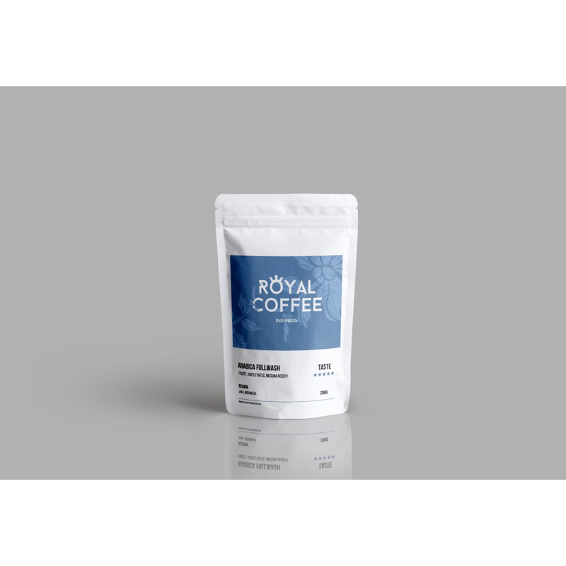 Jual Arabica Java Full Wash Process, Biji Kopi Arabika Fullwash 200g ...