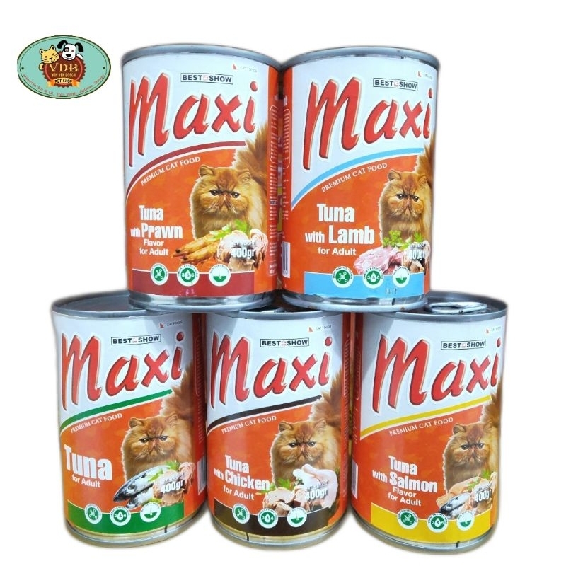 Jual Maxi Cat Kaleng Adult 400gr | Shopee Indonesia