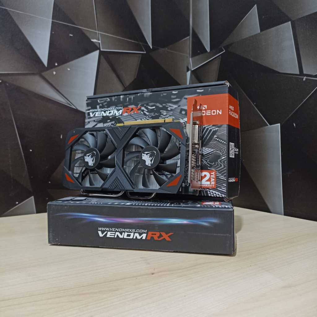 Jual VGA VENOM RX RADEON RX 580 8GB GDDR6 | Shopee Indonesia