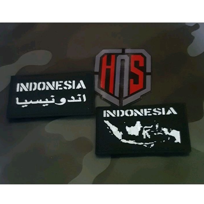 Jual patch laser cutting peta indonesia .indonesia arab | Shopee Indonesia