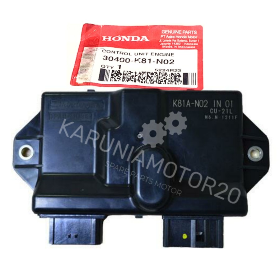 Jual ECU Beat eSP ECO 2016-2019 Non ISS Original AHM 30400-K81-N02 ...