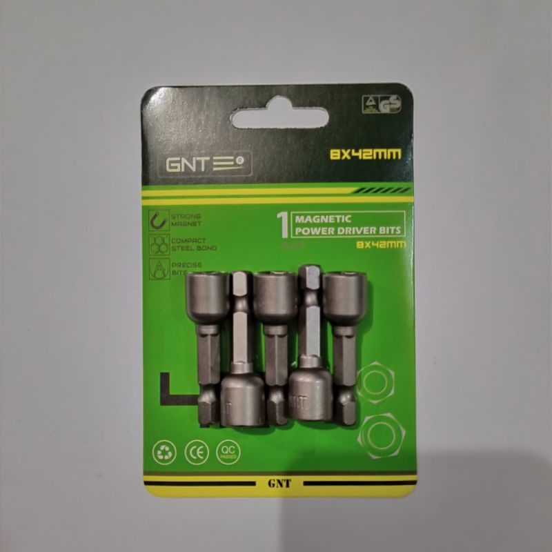 Jual GNT Mata Bor Untuk Baut Taso 8mm | Magnetic Nut Power Driver Bits ...