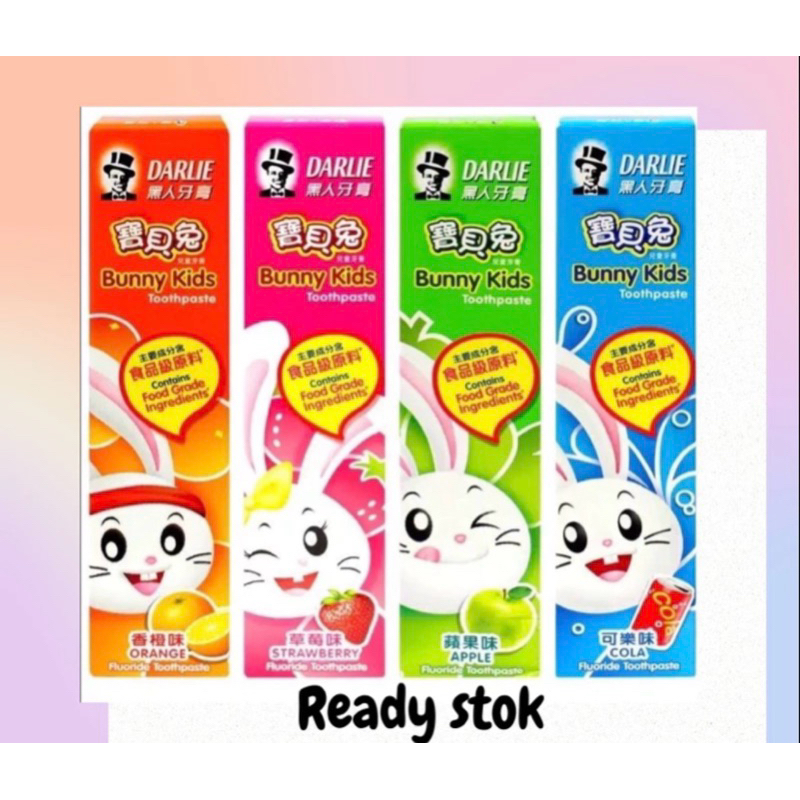 Jual Darlie Bunny Kids Toothpaste (odol anak) | Shopee Indonesia