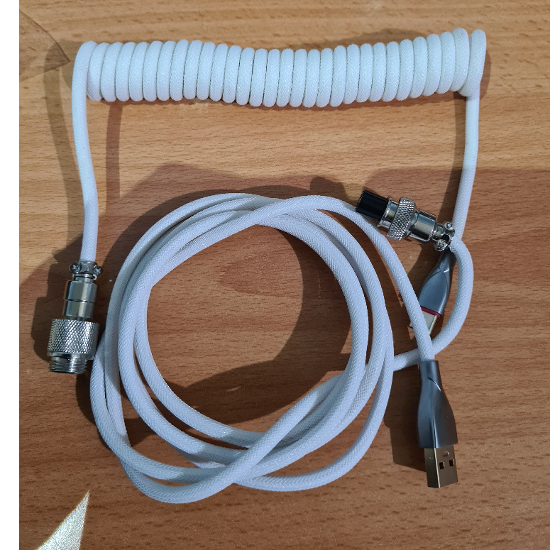 Jual Coiled Cable Type C Aviator - kabel mechanical keyboard | Shopee ...