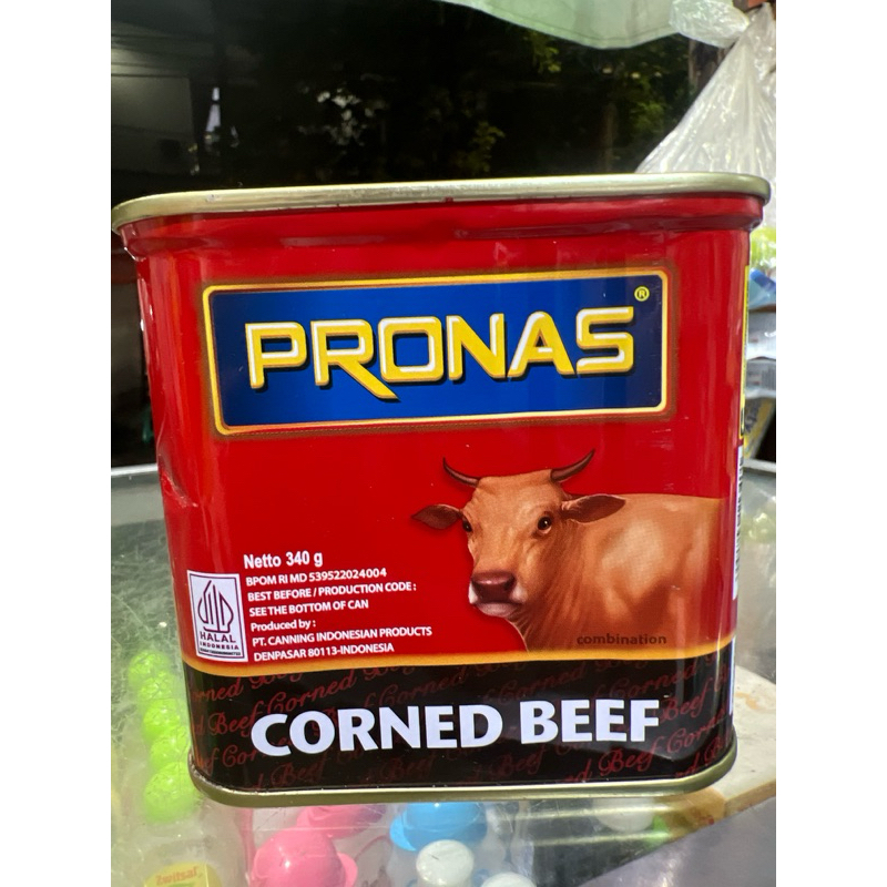 Jual Pronas Corned Beef Kornet Pronas 340gr | Shopee Indonesia