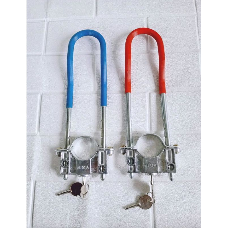 Jual kunci ganda motor kunci roda anti maling universal semua motor ...