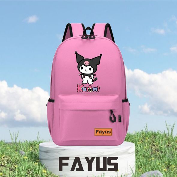 Jual tas KUROMI untuk anak perempuan SD SMP SMA dengan motif karakter viral terbaru | Shopee ...