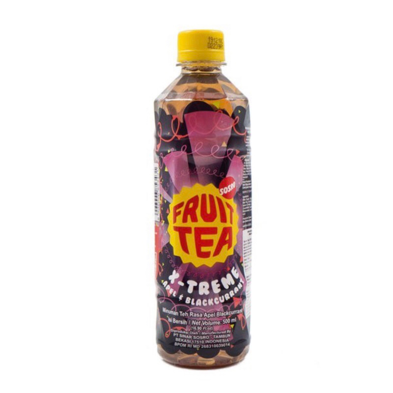Jual Fruit Tea Teh Kemasan X-Treme Botol 500 mL | Shopee Indonesia
