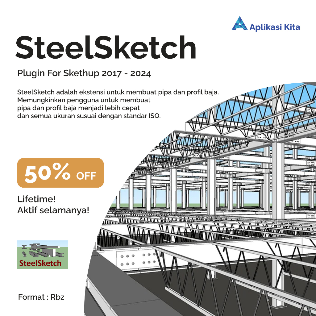 Jual SteelSketch for SketchUp - For Windows | Shopee Indonesia