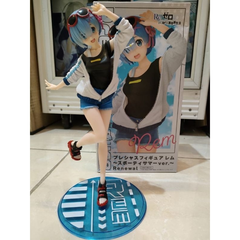 Jual Taito Precious figure Re : Zero Rem Sporty Summer ver. Renewal ...