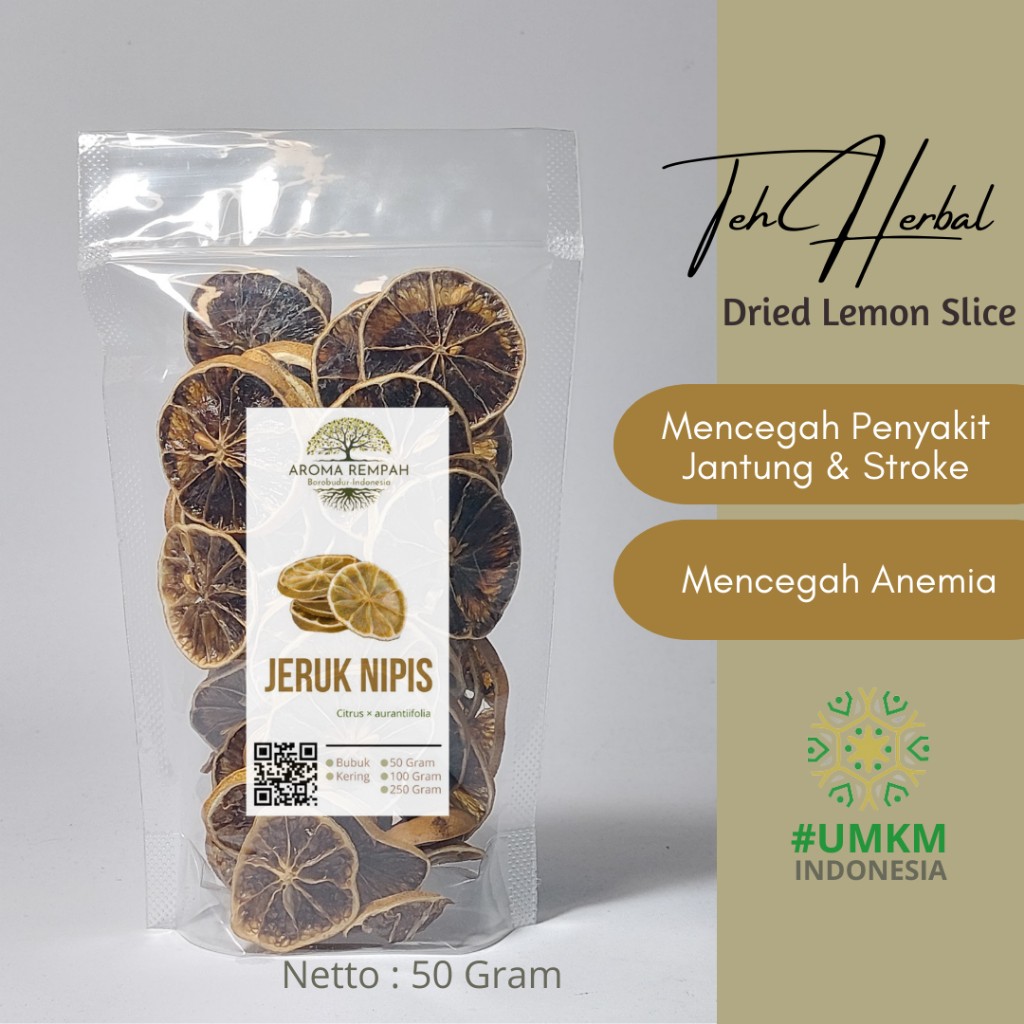 Jual JERUK NIPIS KERING - DRIED LIME SLICE PREMIUM TEA | Shopee Indonesia