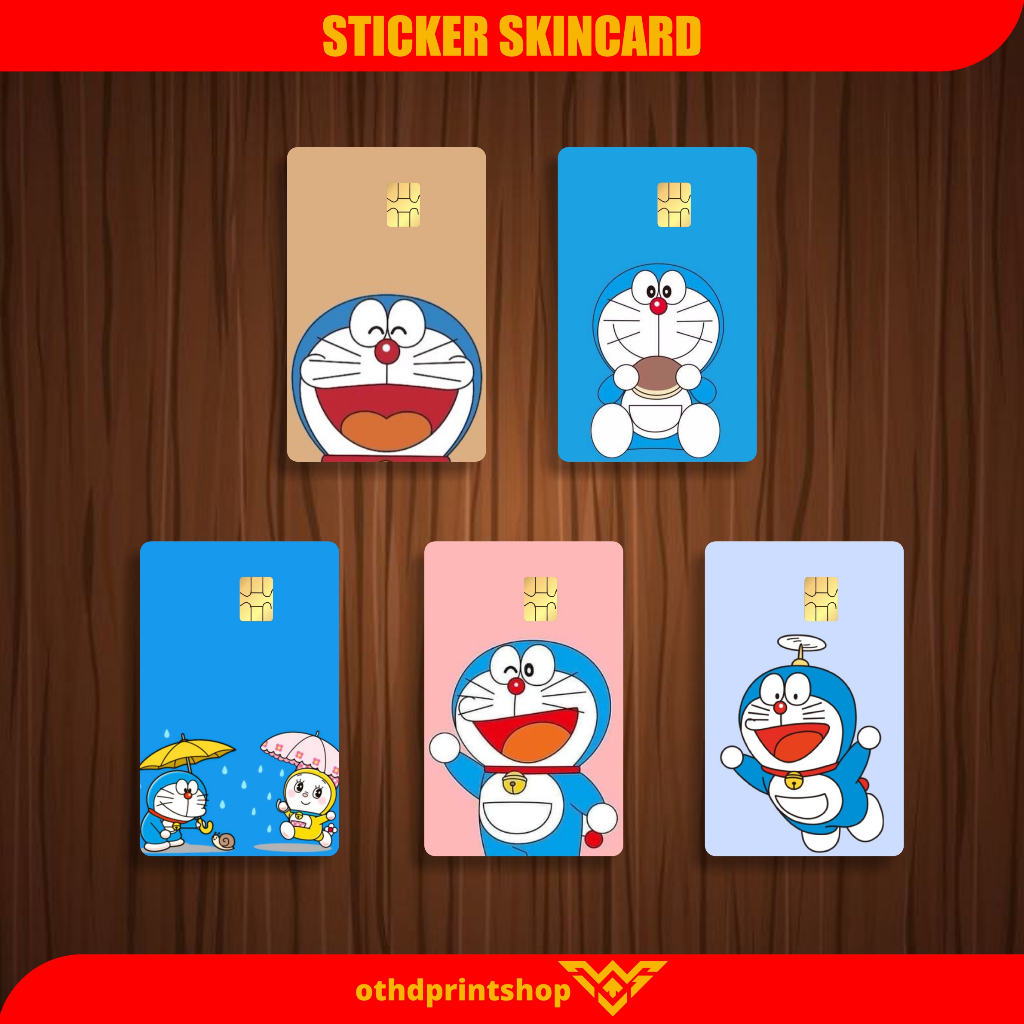 Jual Stiker Skin Kartu Atm DORAEMON Special Edition | othdart | Shopee ...