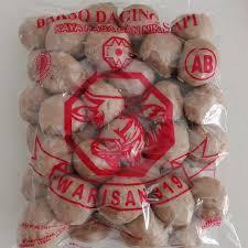 Jual Bakso sapi warisan AB 319 isi 50 butir / baso sapi frozen | Shopee ...