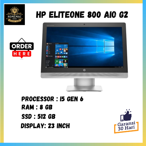 Jual Hp eliteone 800 AIO G2 PC BEKAS/ORIGINAL SECOND | Shopee Indonesia