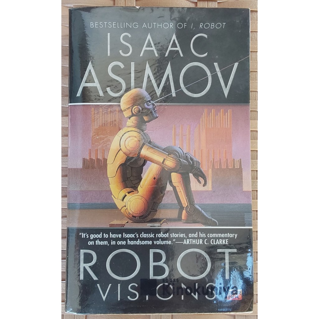 Jual SCIENCE FICTION - Robot Visions by Isaac Asimov, 1991, (English ...