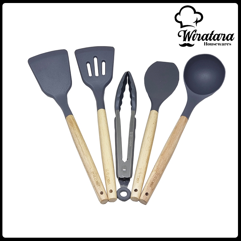 Jual Eomma Spatula Silikon Tahan Panas | Sutil Silicone | Centong ...