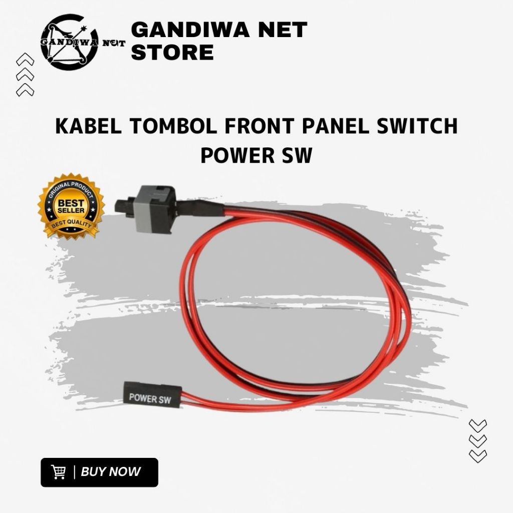 Jual Kabel Tombol Power Front Panel (power sw) / Reset PC (reset sw ...