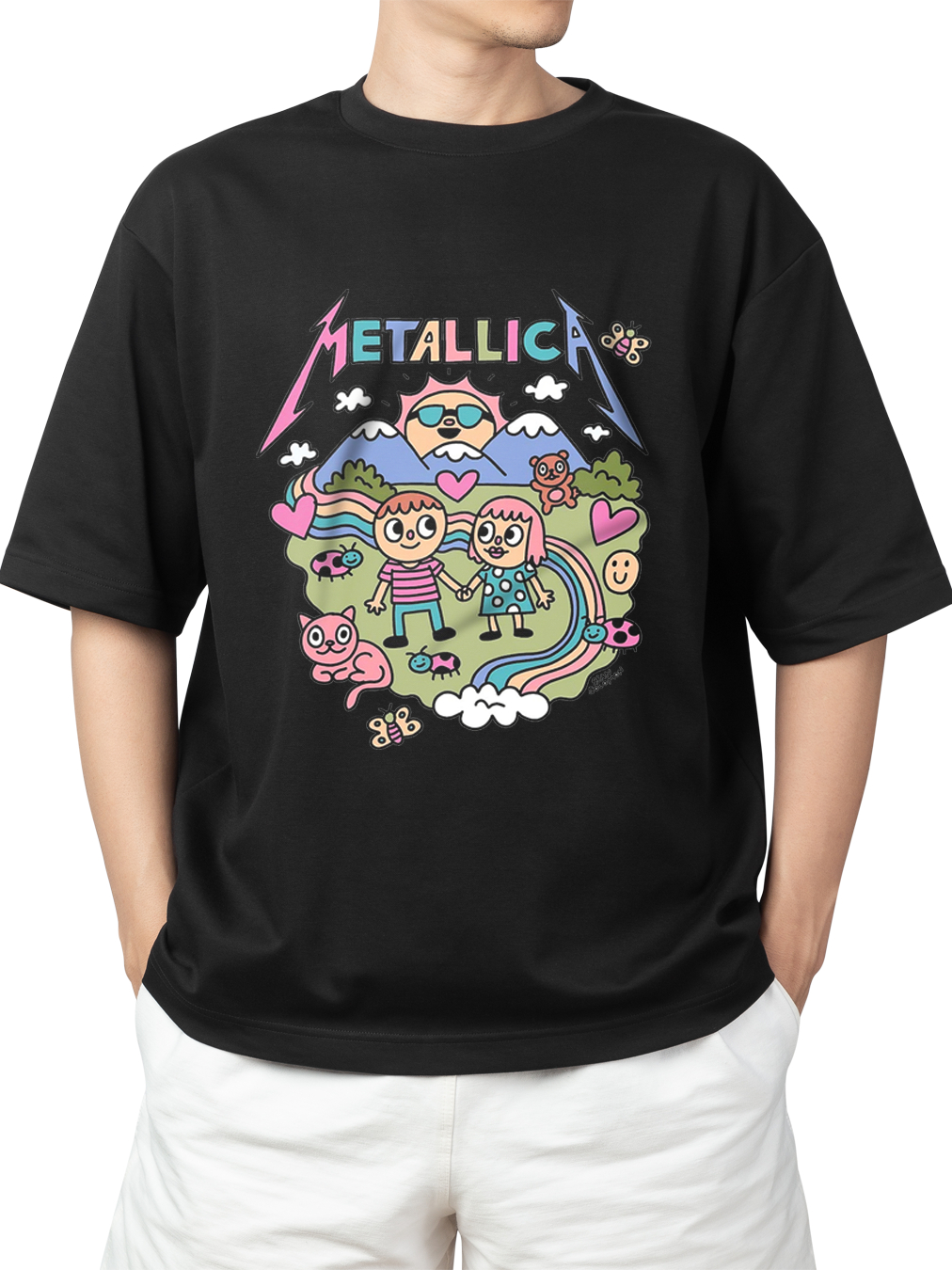 Jual Rockerstar T-shirt Band Metallica Cute | Shopee Indonesia