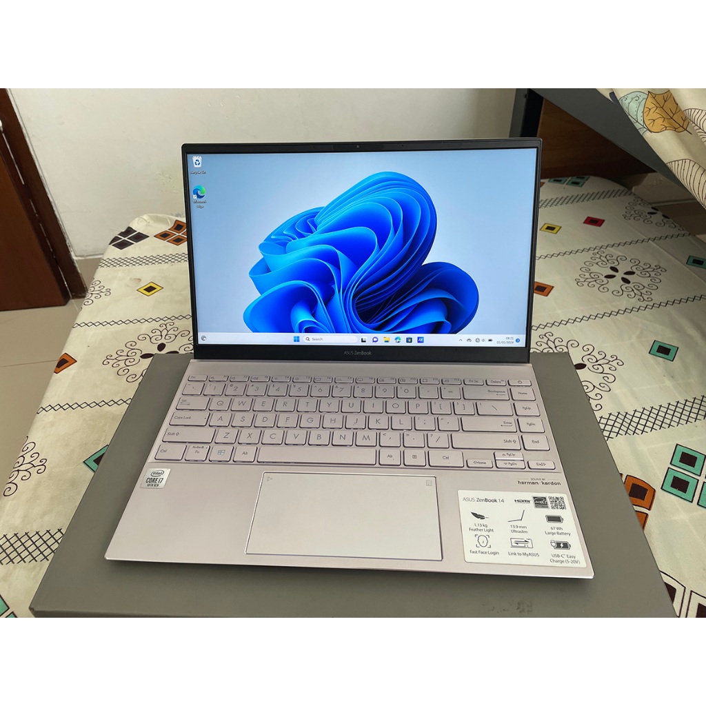 Jual ASUS ZENBOOK UX425JA, Intel i7, RAM 16 Gb, SSD 512 Gb | Shopee ...