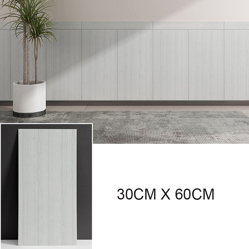 Jual 60CMX30CM Wallpaper Dinding Ruang Tamu 3D Vinyl Walpaper Polos ...