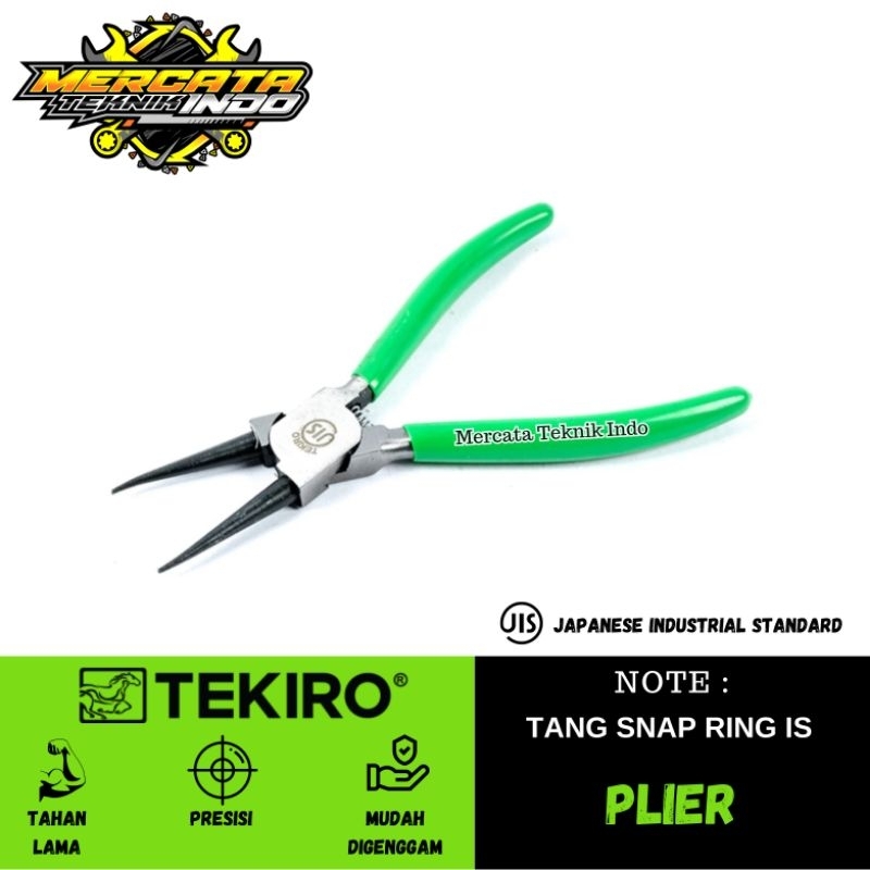 Jual TEKIRO tang snap ring is 5 inci 7 inci 9 inci snapring tang sepih ...