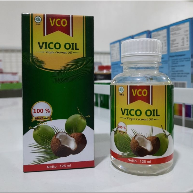 Jual VCO VICO OIL Virgin Coconut Oil 125ml ( Grade A ) / Meningkatkan ...