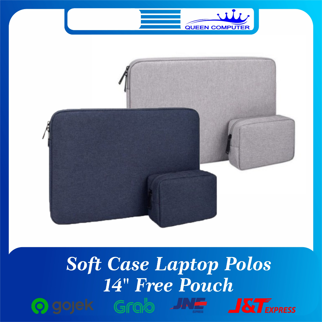 Jual Softcase Tas Laptop Pouch Polos 14 Inch | Shopee Indonesia
