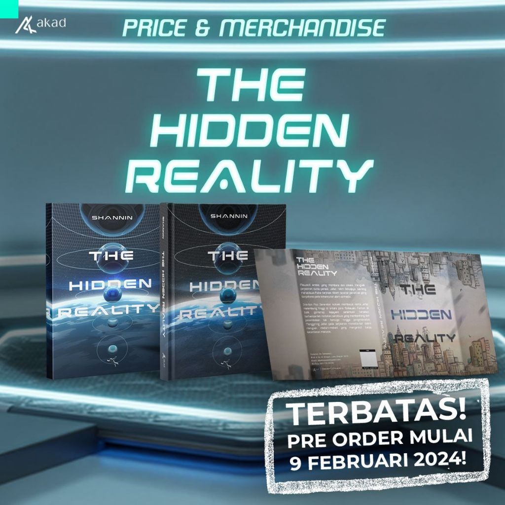 Jual Buku Novel Hidden Reality by Shannin - Akad | Shopee Indonesia