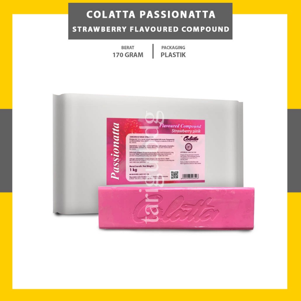 Jual Ekslusif disini COLATTA DARK CHOCOLATE COMPOUND COLLATA DARK ...