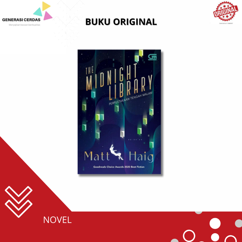 Jual Perpustakaan Tengah Malam (The Midnight Library) - Matt Haig ...