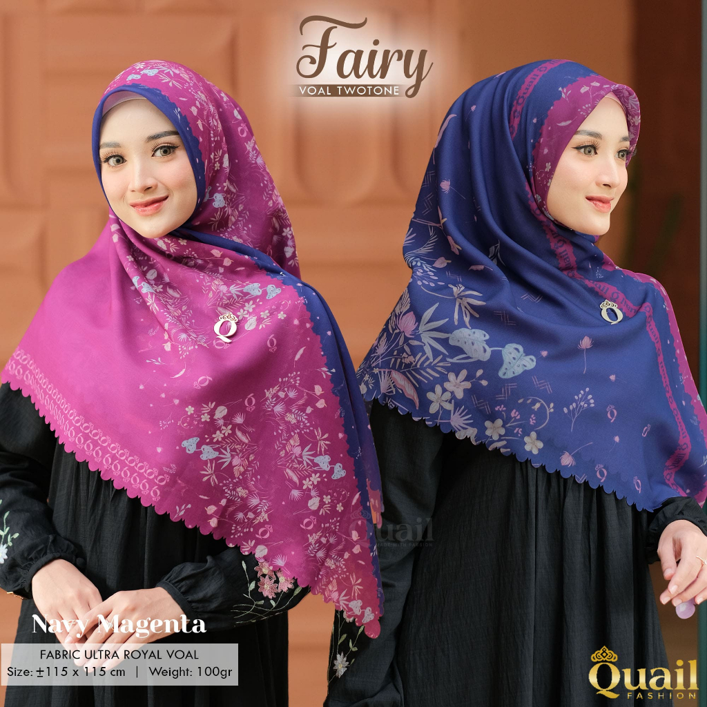 Jual Quail Hijab - FAIRY SIGNATURE VOAL TWOTONE ORI QUAIL | Shopee ...