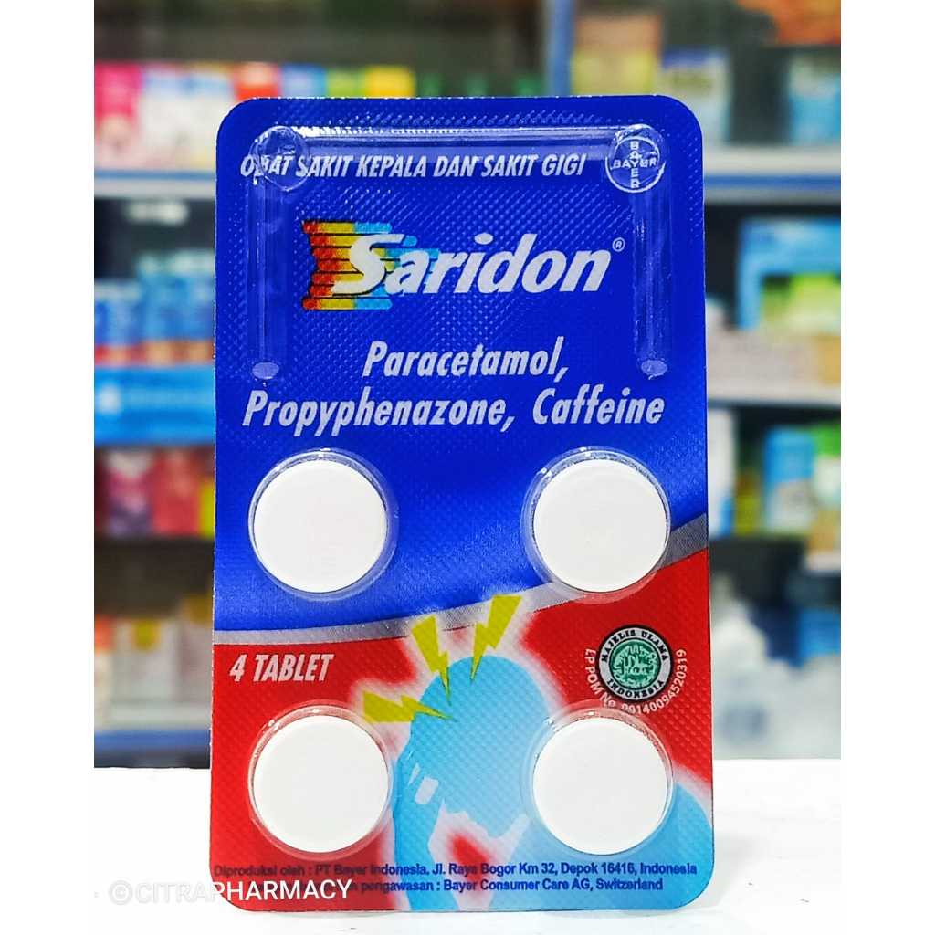 Jual Saridon 𝟏 𝐒𝐓𝐑𝐈𝐏 𝐈𝐒𝐈 𝟒 𝐓𝐀𝐁𝐋𝐄𝐓 - Meredakan Demam, Sakit Kepala dan ... Jual Saridon 𝟏 𝐒𝐓𝐑𝐈𝐏 𝐈𝐒𝐈 𝟒 𝐓𝐀𝐁𝐋𝐄𝐓 - Meredakan Demam, Sakit Kepala dan ...