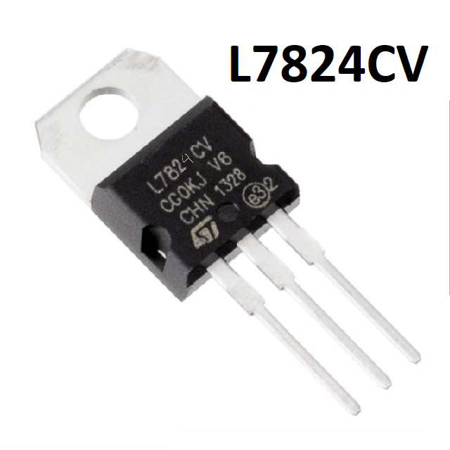 Jual 7824 L7824 L7824CV LM7824 24V Voltage Regulator TO-220 DIP | Shopee Indonesia