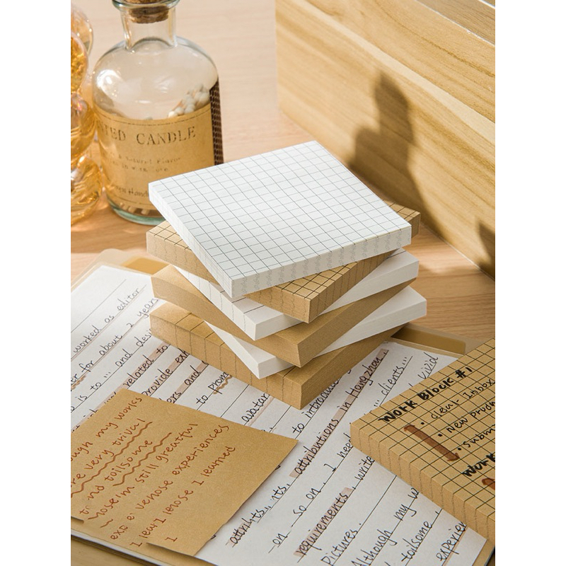 Jual Notepad Sticky Note saku minimalis buku catatan kotak siswa ...