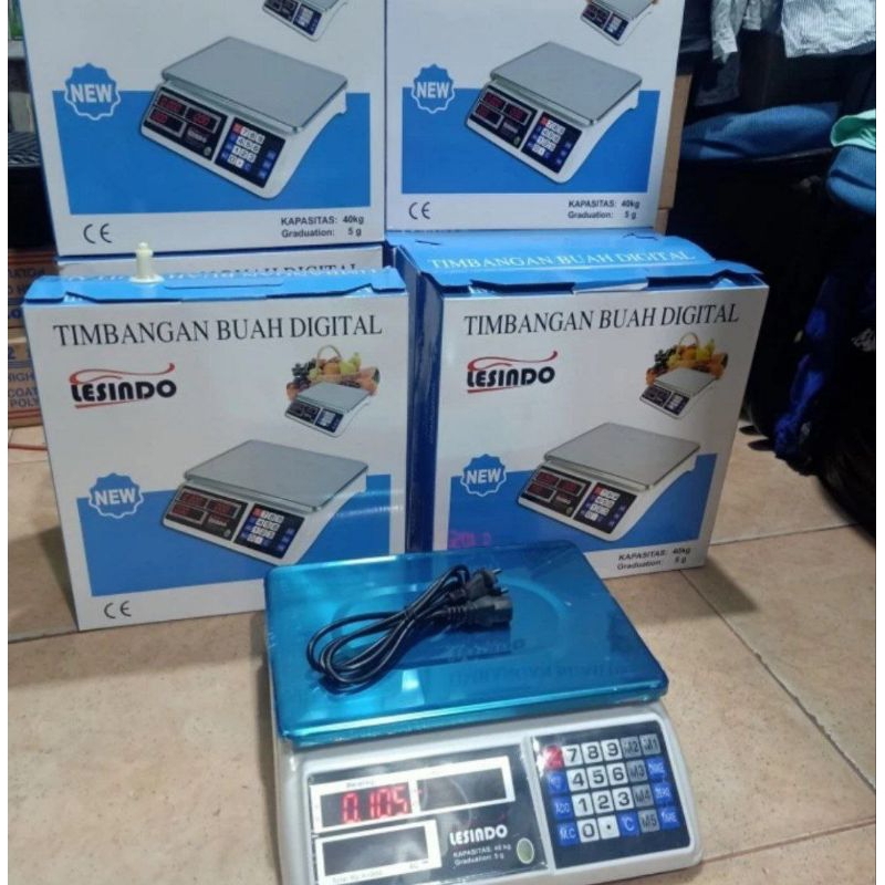Jual TIMBANGAN BUAH 40 KG Timbangan sayur /Timbangan laundry/Timbangan digital | Shopee Indonesia