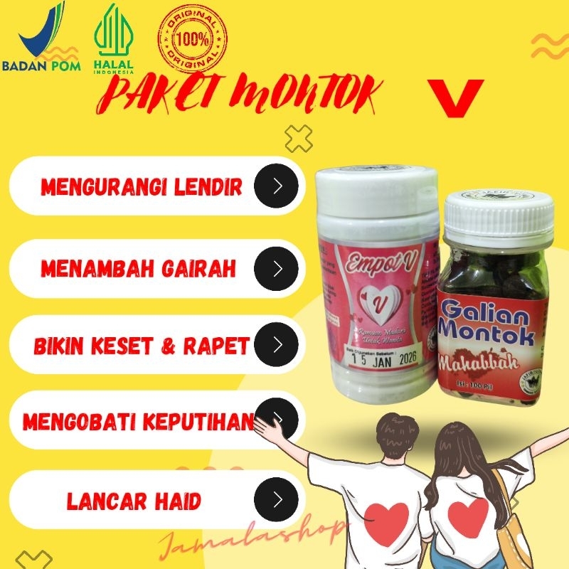 Jual Paket montok empot V | empot V | jamu rapet | jamu anti pelakor ...