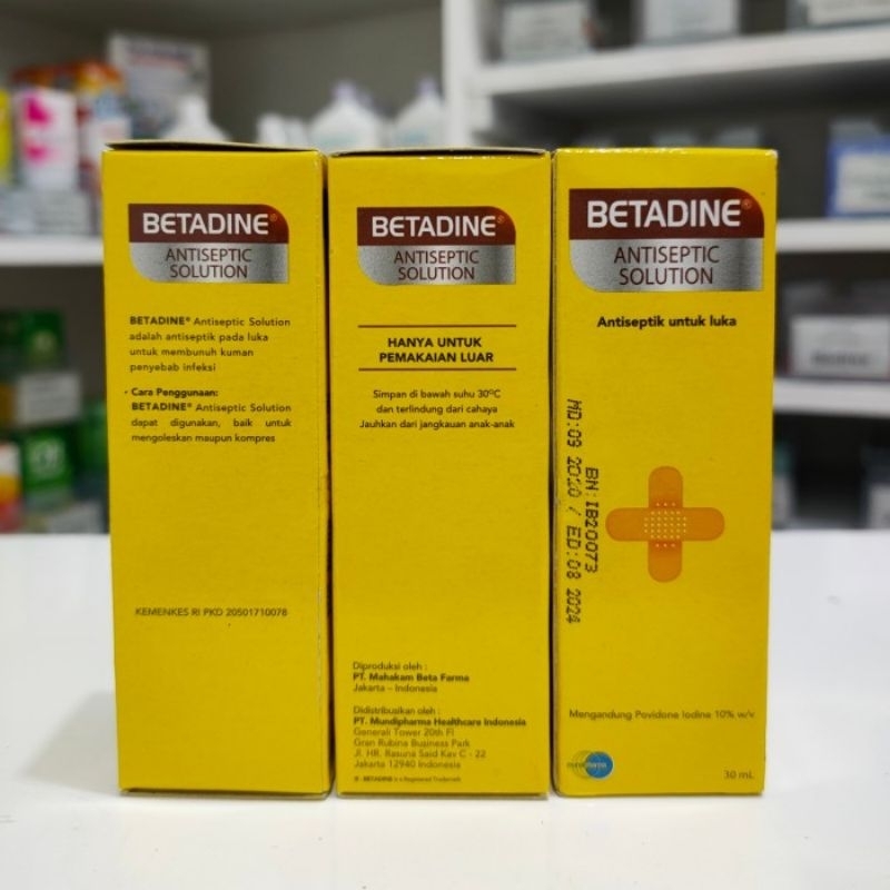 Jual Betadine Povidone 60 Ml | Shopee Indonesia