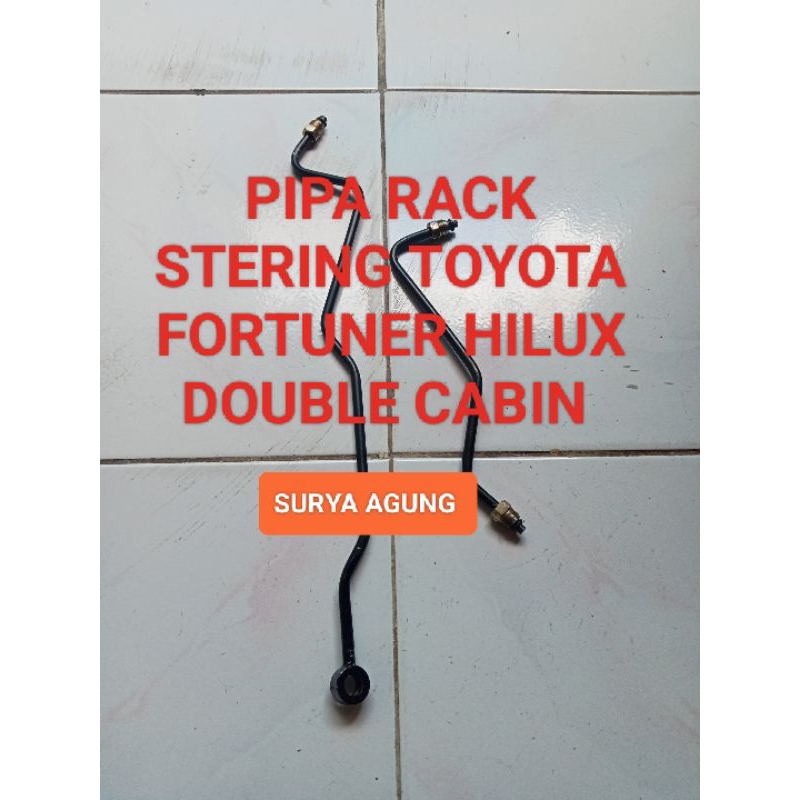 Jual PIPA OIL RACK STERING / PIPA RACK STERING TOYOTA FORTUNER VRZ ...