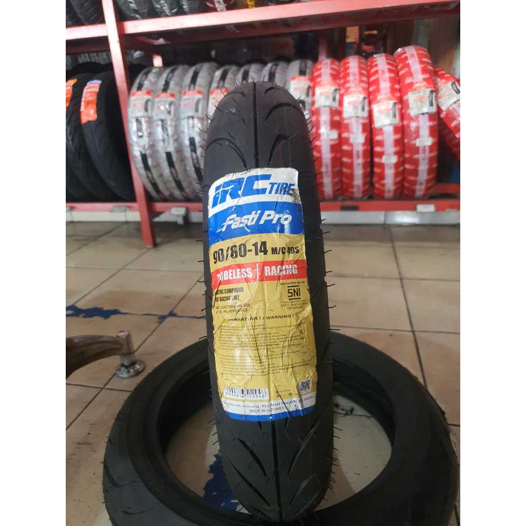 Jual BAN IRC FASTI PRO 90/80-14 TUBELESS | Shopee Indonesia