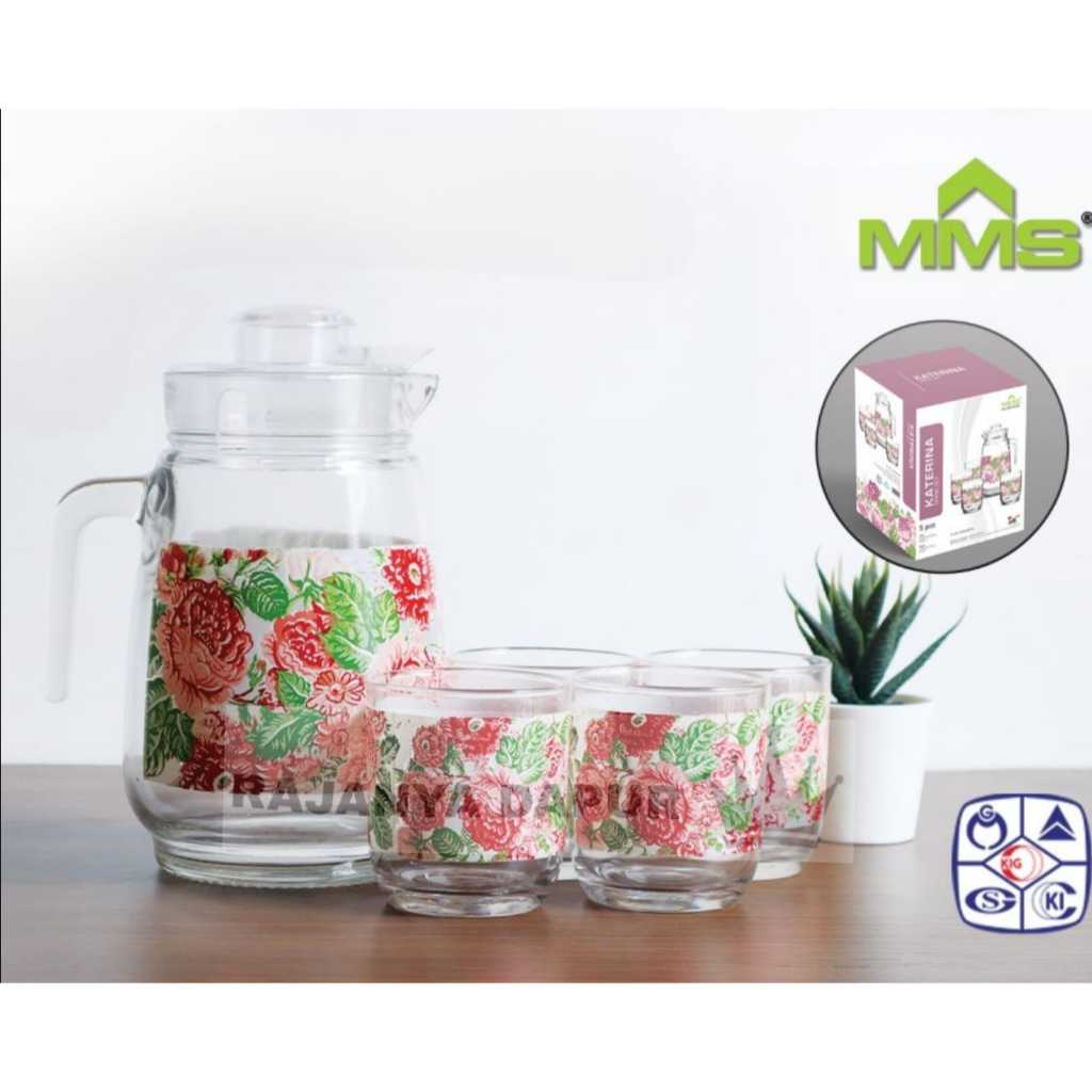 Jual DRINK SET KATERINA - PITCHER DAN GELAS SET - KATERINA TEKO DAN ...