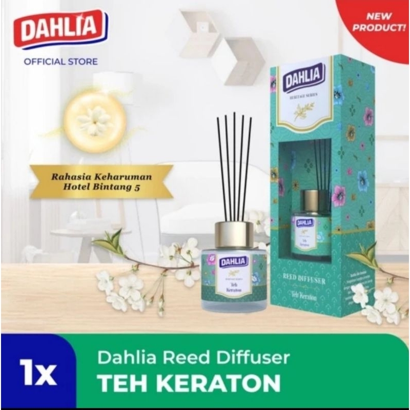 Jual VIRAL Dahlia Teh Keraton Reed Diffuser | Shopee Indonesia
