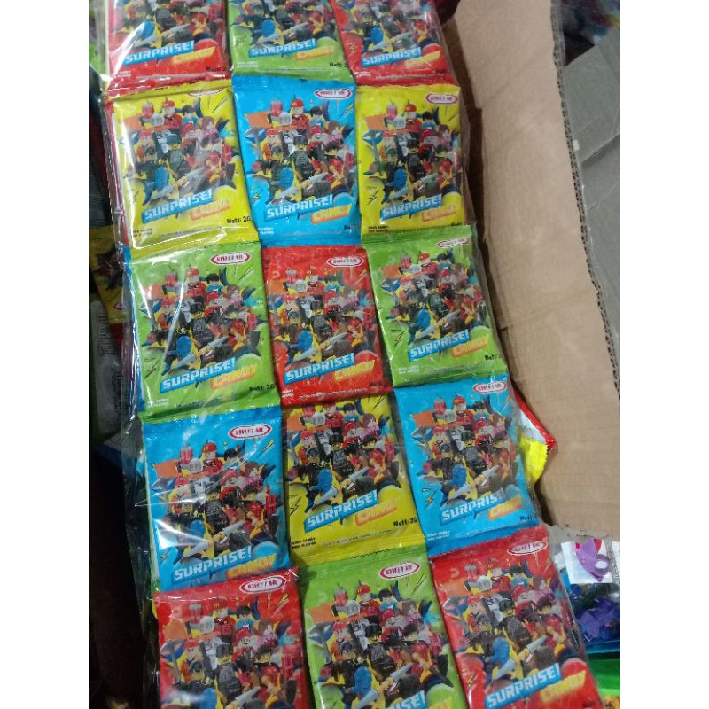 Jual PERMEN LEGO RENCENG ISI 10 SACHET | Shopee Indonesia