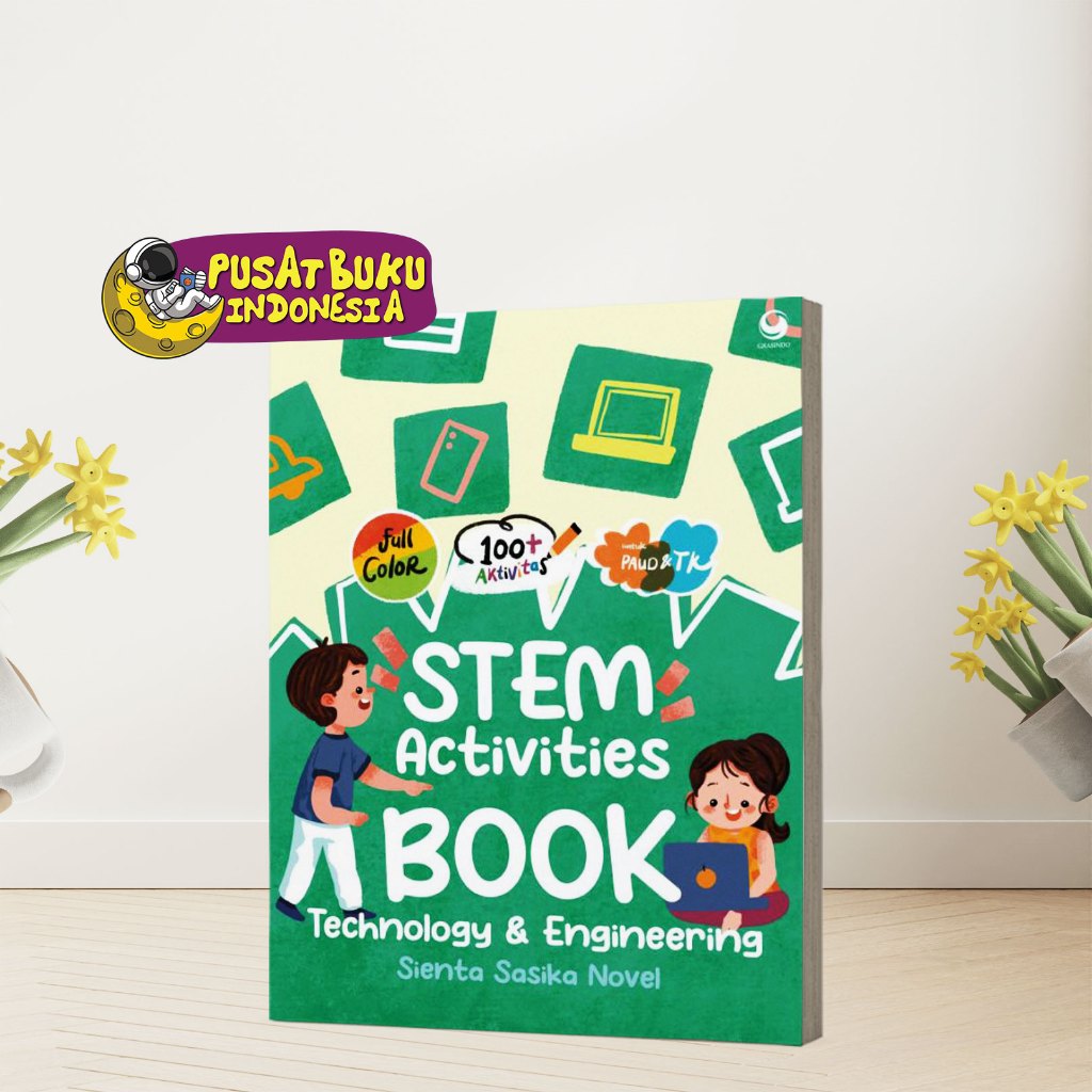 Jual Buku Aktivitas Belajar Baca Tulis Hitung Stem Activities Book Technology & Engineering Anak ...
