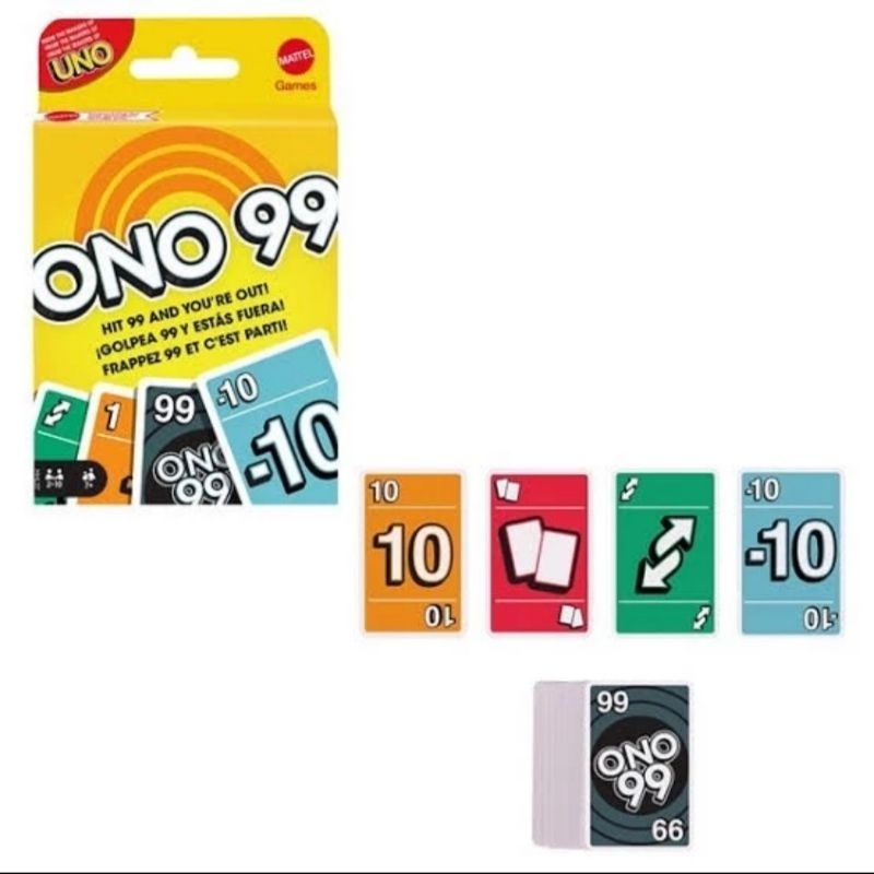 Jual UNO CARD ONO 99 CARD MAINAN KELUARGA MAINAN KARTU UNO ORIGINAL ...
