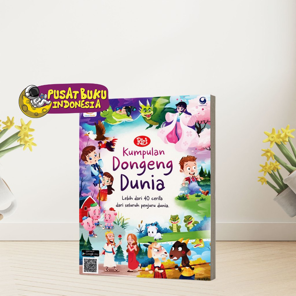 Jual Buku Dongeng Cerita Anak Riri Kumpulan Dongeng Dunia Anak Tk Paud ...
