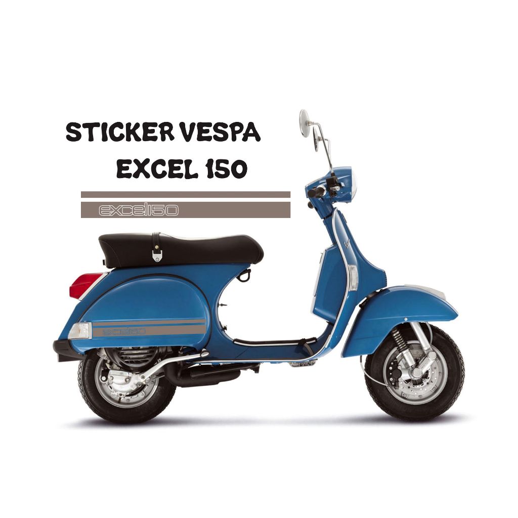 Jual STICKER CUTTING VESPA PX EXCEL GARIS 0.1 STICKER SCOOTER STICKER ...