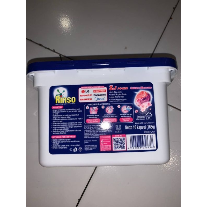 Jual Rinso Kapsul Konsentrat (LASTSTOCK) | Shopee Indonesia