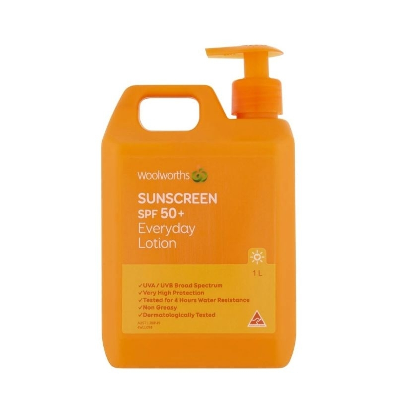 Jual Sunscreen Woolworths SPF 50 1 Liter | Shopee Indonesia